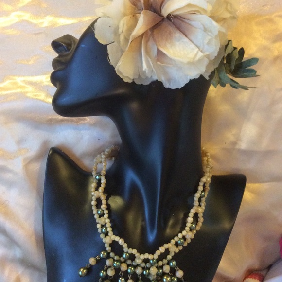 Vintage | Jewelry | Vintage 94 Carmen Miranda Pearl Bead Necklace ...